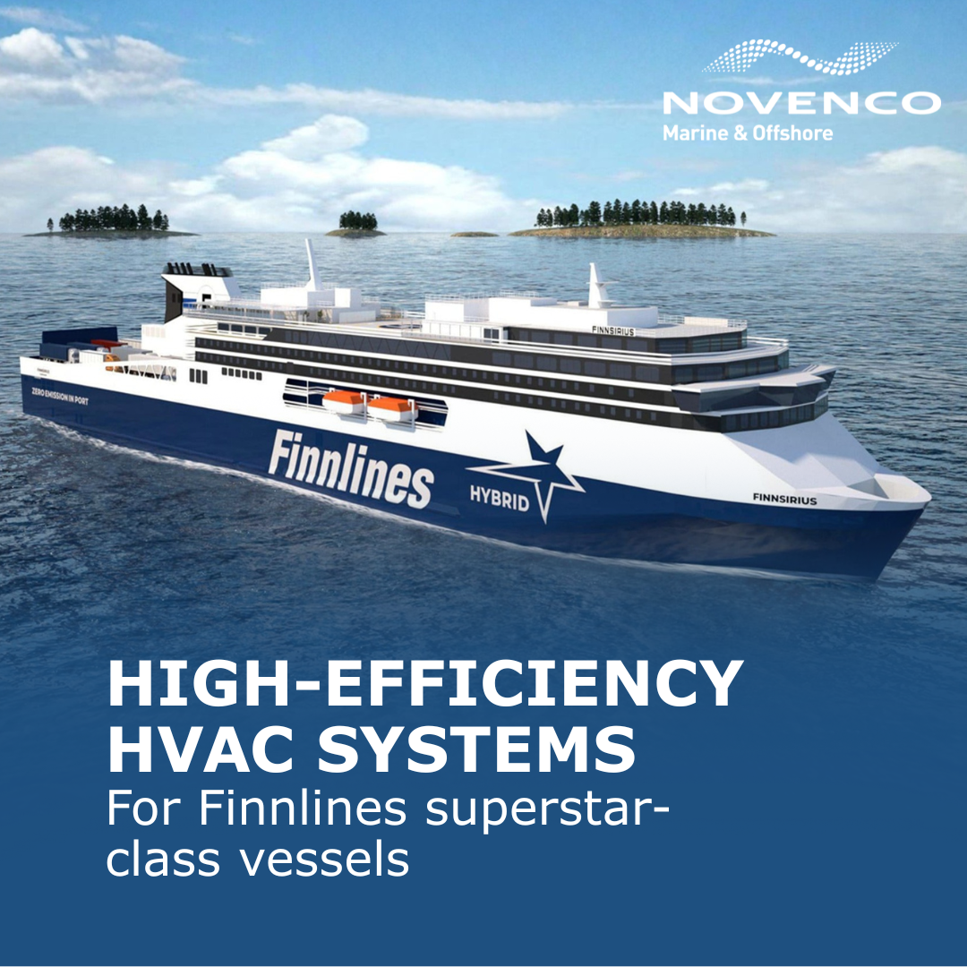 HVAC systems for Finnlines superstar-class vessel | Novenco Marine ...